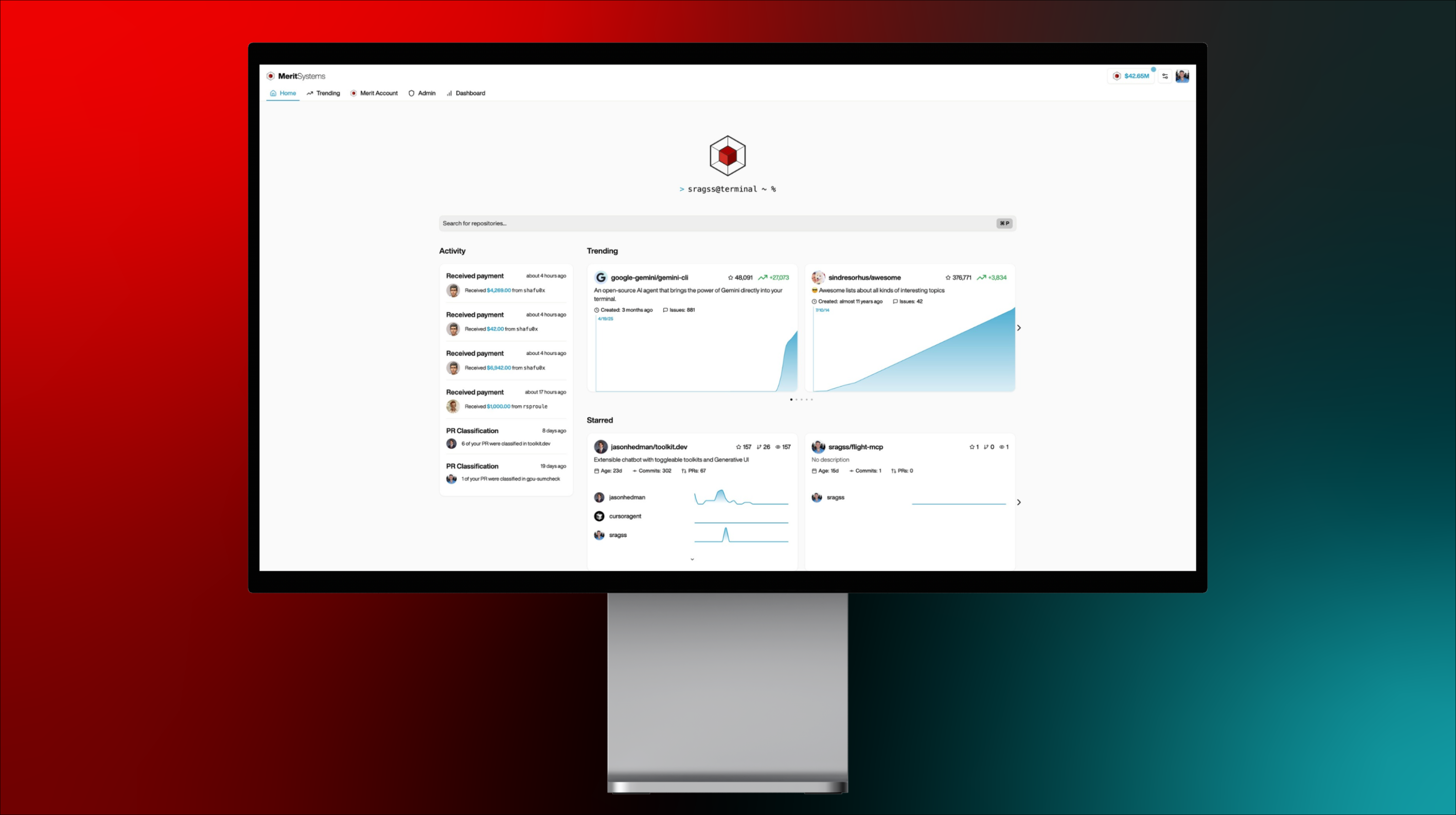 Launching the Terminal and a new financial stack for open-source software