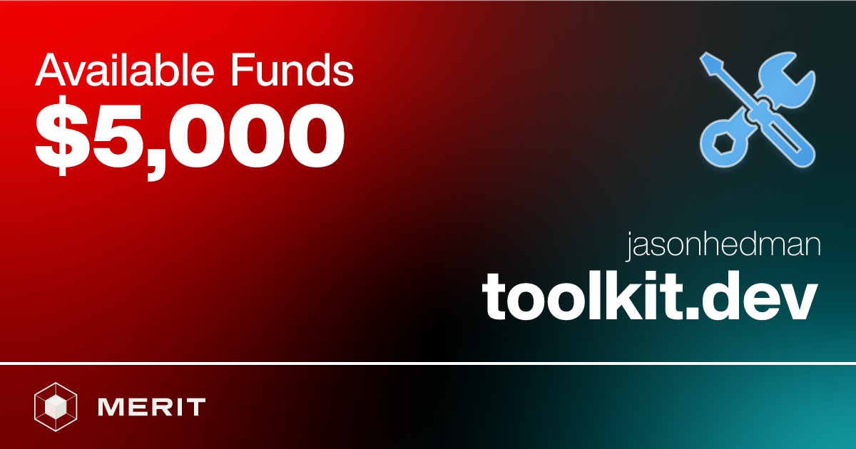 jasonhedman/toolkit.dev - Merit Systems